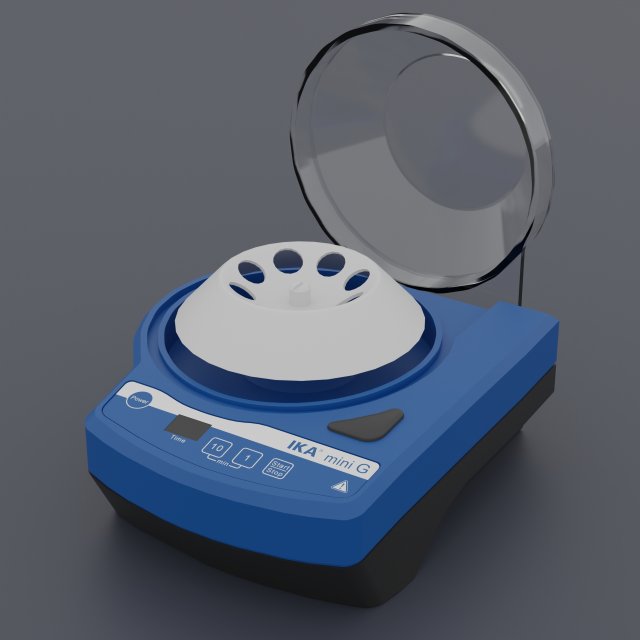 Mini centrifuge IKA Mini G Modèle 3D in Équipement médical 3DExport