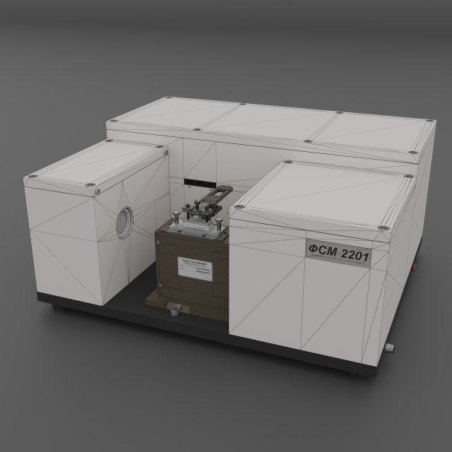 Fourier transform infrared spectrometer FCM 2201 3D Model in Medical ...