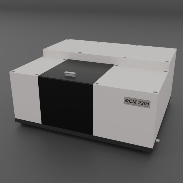 Fourier transform infrared spectrometer FCM 2201 3D Model in Medical ...