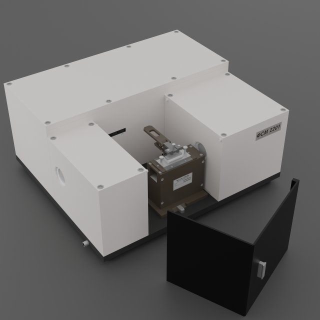 Fourier transform infrared spectrometer FCM 2201 3D Model in Medical ...