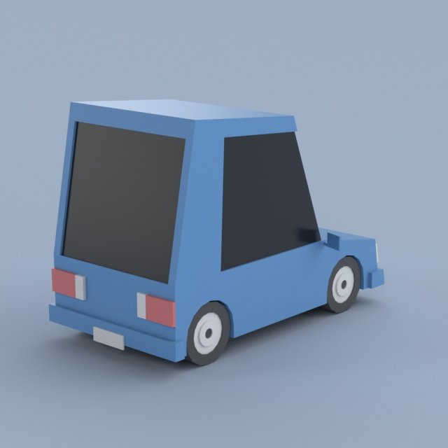 Low poly Cars 01 3D Model in Compact Cars 3DExport
