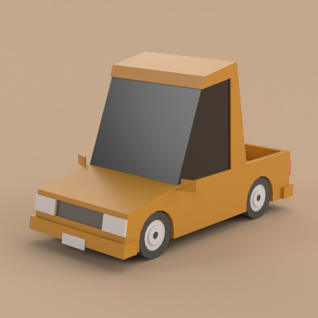 Low poly Cars 01 3D Model in Compact Cars 3DExport