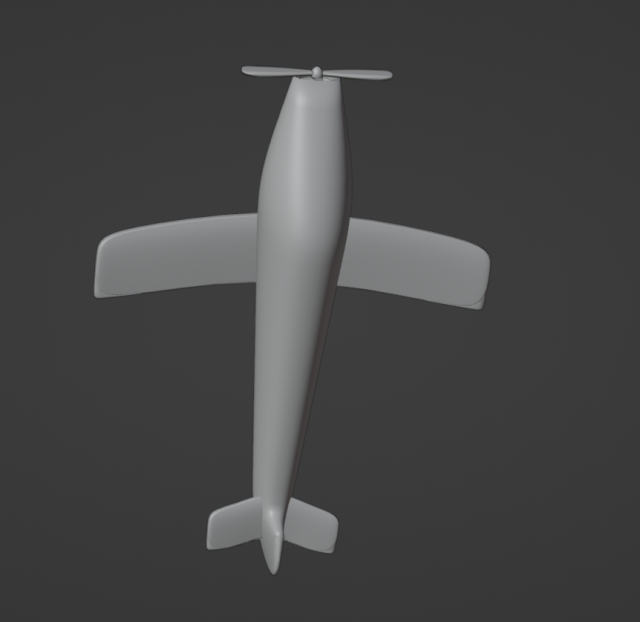 Toy Plane 3D Print Model in Toys 3DExport