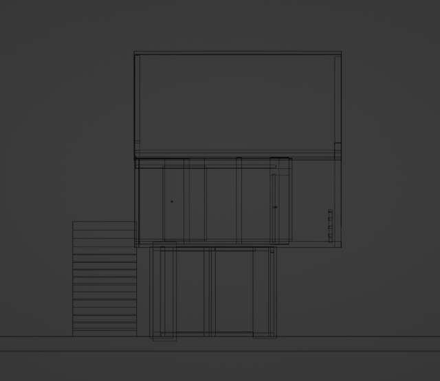 Two-storey house 3D Model in Buildings 3DExport