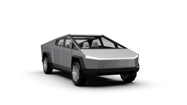 TESLA CYBER TRUCK 3D Model in Concept 3DExport