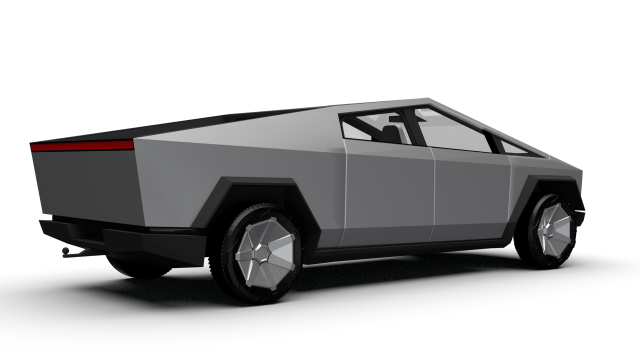 TESLA CYBER TRUCK 3D Model in Concept 3DExport