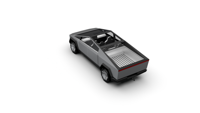 TESLA CYBER TRUCK 3D Model in Concept 3DExport
