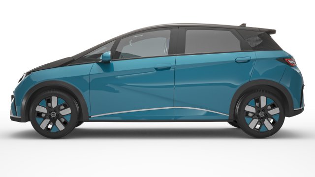 2024 BYD Dolphin With Interior 3D Model in Sport Cars 3DExport