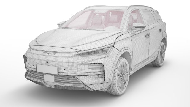 2024 BYD Tang With Interior 3D Model in SUV 3DExport