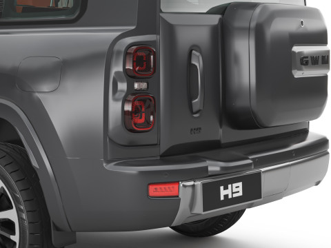 GWM Haval H9 2026 dengan Interior Model 3D in SUV 625016 | 3DExport