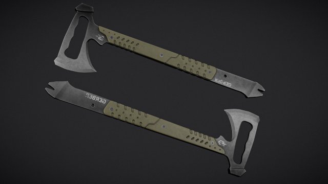 Tomahawk 3D Model in Melee 3DExport