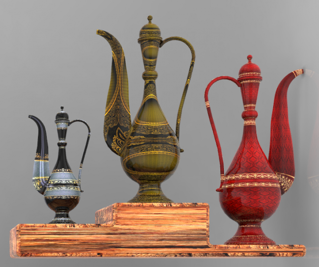 Art of mughal empire islamic mughal art arabic pot mughal pot arabic ...