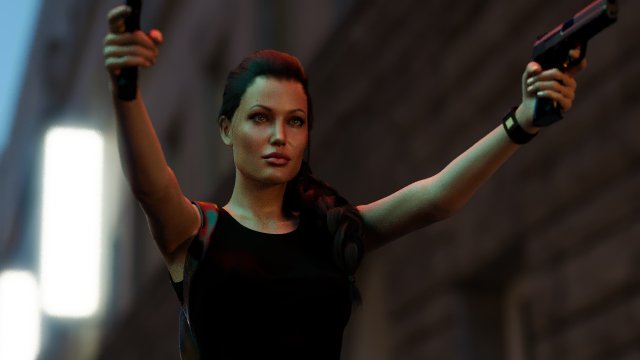 Lara Croft 3D Model in Other 3DExport