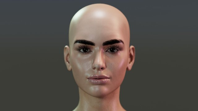 Dua Lipa 3D Model in Other 3DExport