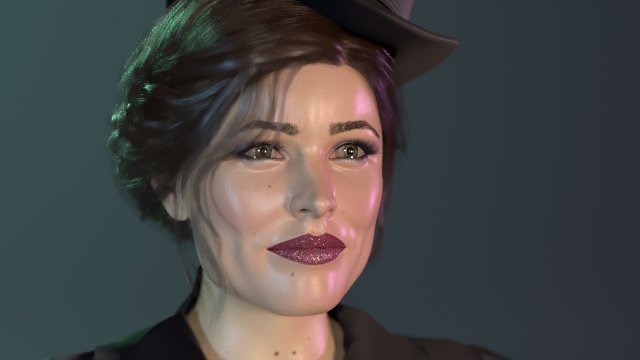 Irene Adler Rachel McAdams 3D Model in Woman 3DExport