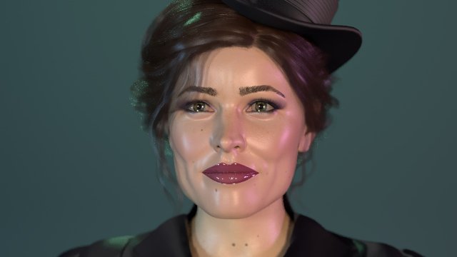 Irene Adler Rachel McAdams 3D Model in Woman 3DExport