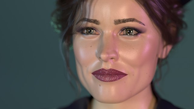 Irene Adler Rachel McAdams 3D Model in Woman 3DExport