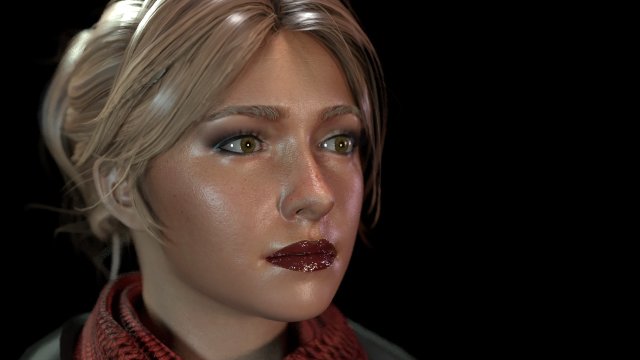 Hayden Panettiere sam giddings 3D Model in Woman 3DExport
