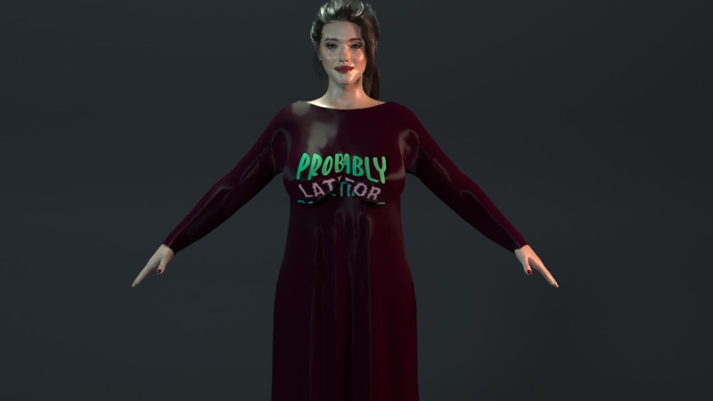 Kat Dennings 3D Model in Woman 3DExport