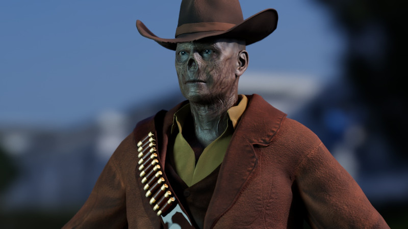 Cooper Howard The Ghoul 3D Model in Fantasy 3DExport