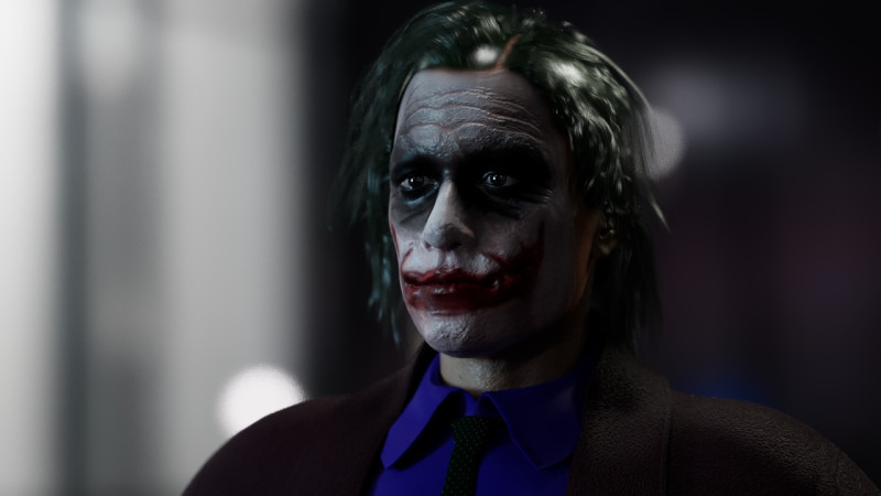 The Joker 3D Model in Man 3DExport