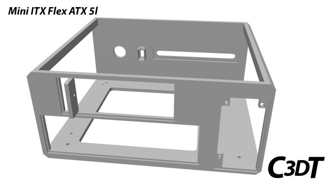 Mini ITX Flex ATX 5l 3D Print Model in PC and Laptop 3DExport