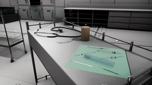 SciFi Space Medical Room 3D Model in Other 3DExport