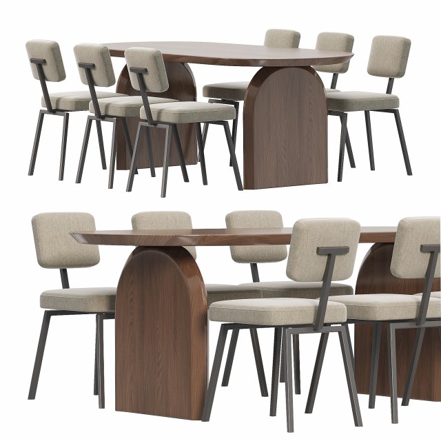 Studio Hank Slot 3D Model in Set 3DExport