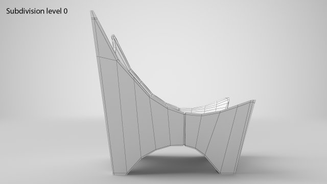 Stone Bench BKF 2000 3D Model in Outdoor items 3DExport