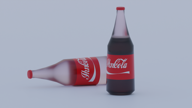 Cola 3D Model in Beverage 3DExport