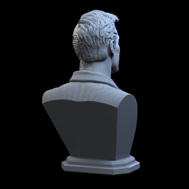 STL TWO FACES BUST 3D PRINT 3D Print Model in Man 3DExport