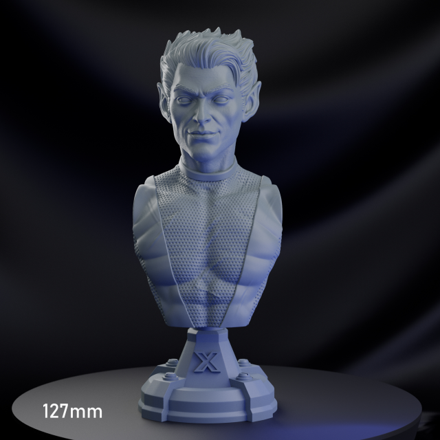 STL NIGHTCRAWLER X-MEN BUST 3D PRINT 3D Print Model in Man 3DExport