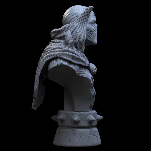 STL SPAWN BUST 3D PRINT 3D Print Model in Monsters & Creatures 3DExport