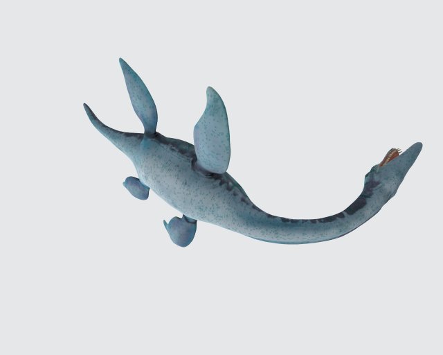 Plesiosaurus Ready to Print 3D Print Model in Sculpture 3DExport