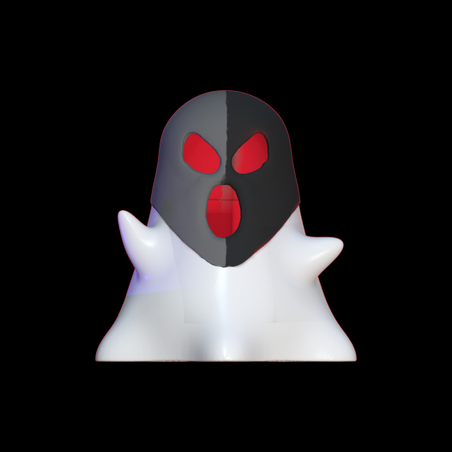 Ghosts 3D Model in Other 3DExport