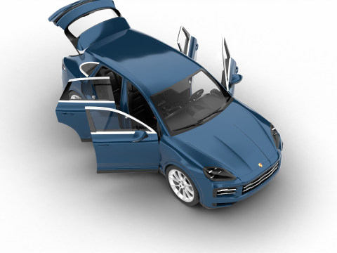 Markas Besar Porsche Cayenne 2025 Model 3D in SUV 624880 | 3DExport
