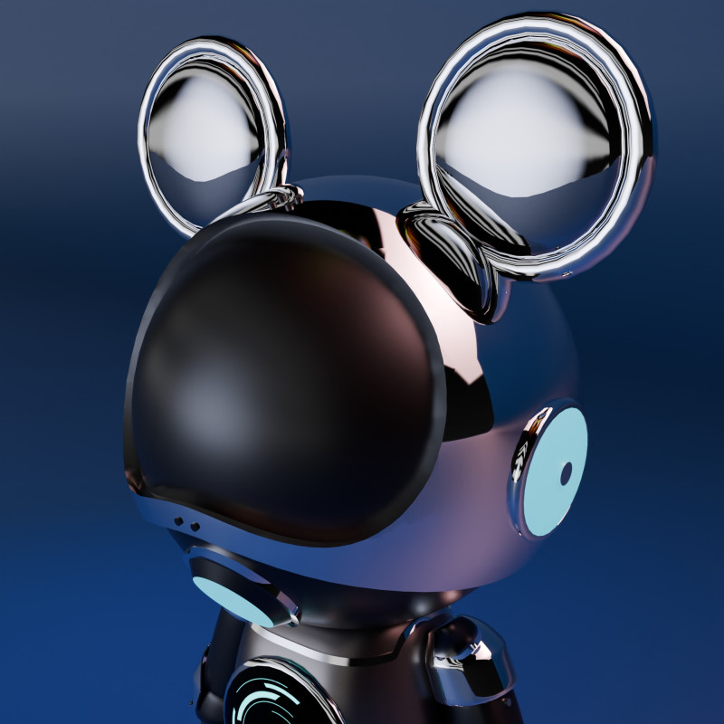 Robot model 3D Model in Robot 3DExport