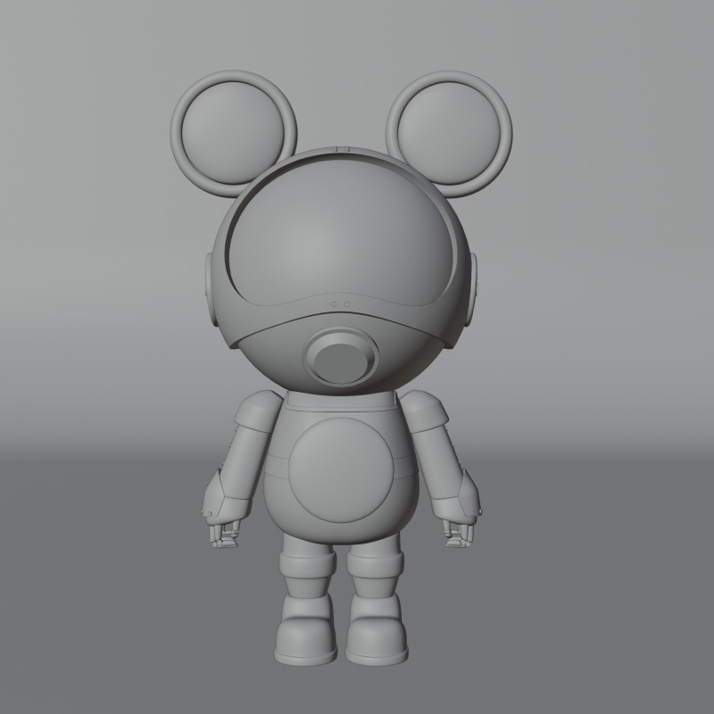 Robot model 3D Model in Robot 3DExport