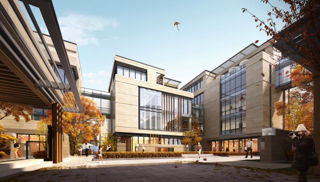 SU model of modern single-family office building 3D Model in Buildings ...