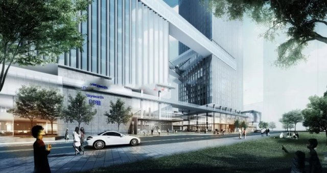 SU model of Headquarters commercial office building 3D Model in ...