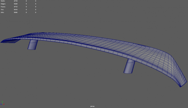 Car Spoiler Pack 01 3D Print Model in Vehicle 3DExport