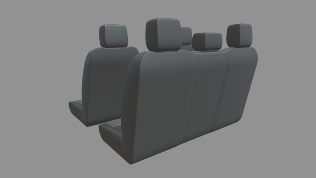 Car Seat 014 3D Model in Parts of auto 3DExport
