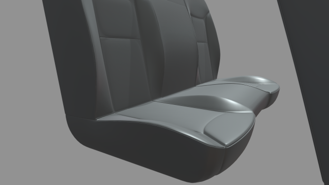 Car Seat 014 3D Model in Parts of auto 3DExport
