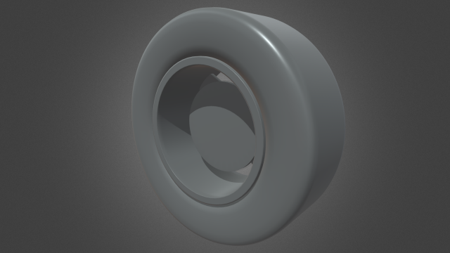 Low Poly Wheel 01 3D Model in Parts of auto 3DExport