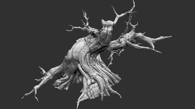 Fantasy tree 3D Model in Tree 3DExport