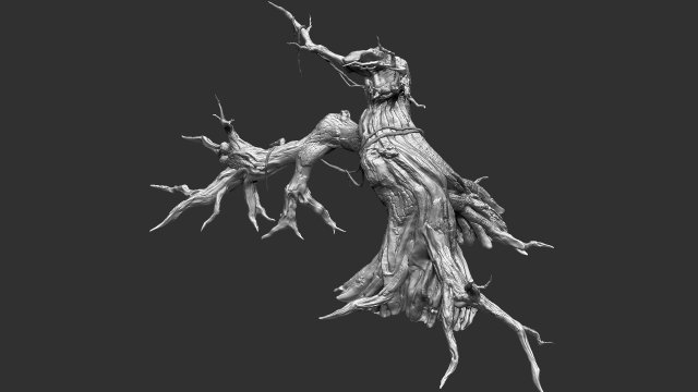 Fantasy tree 3D Model in Tree 3DExport