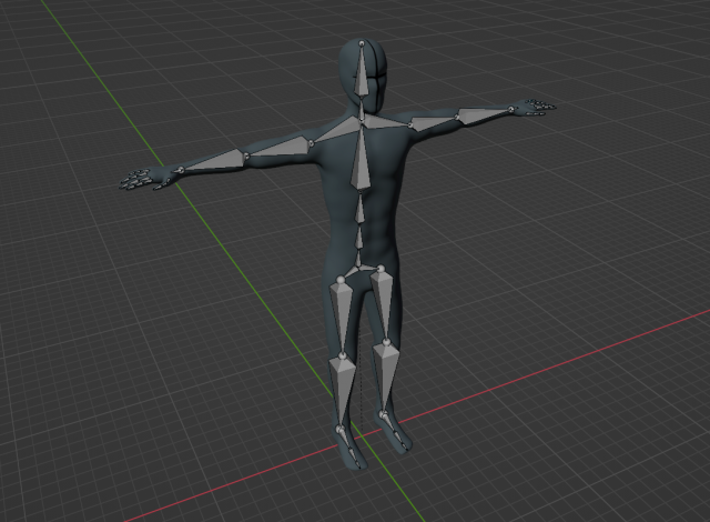 Blank man Rigged 3D Model in Man 3DExport