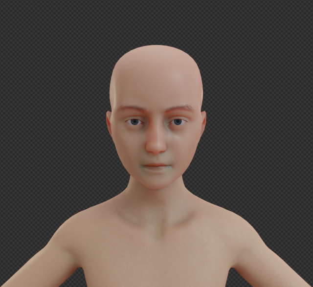 Ken 3D Model in Man 3DExport