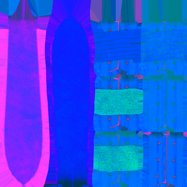 Machete 3D Model in Melee 3DExport