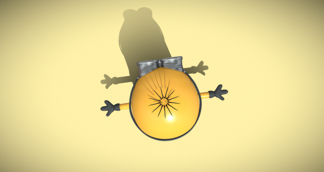 Kevin the Minion 3D Model in Cartoon 3DExport